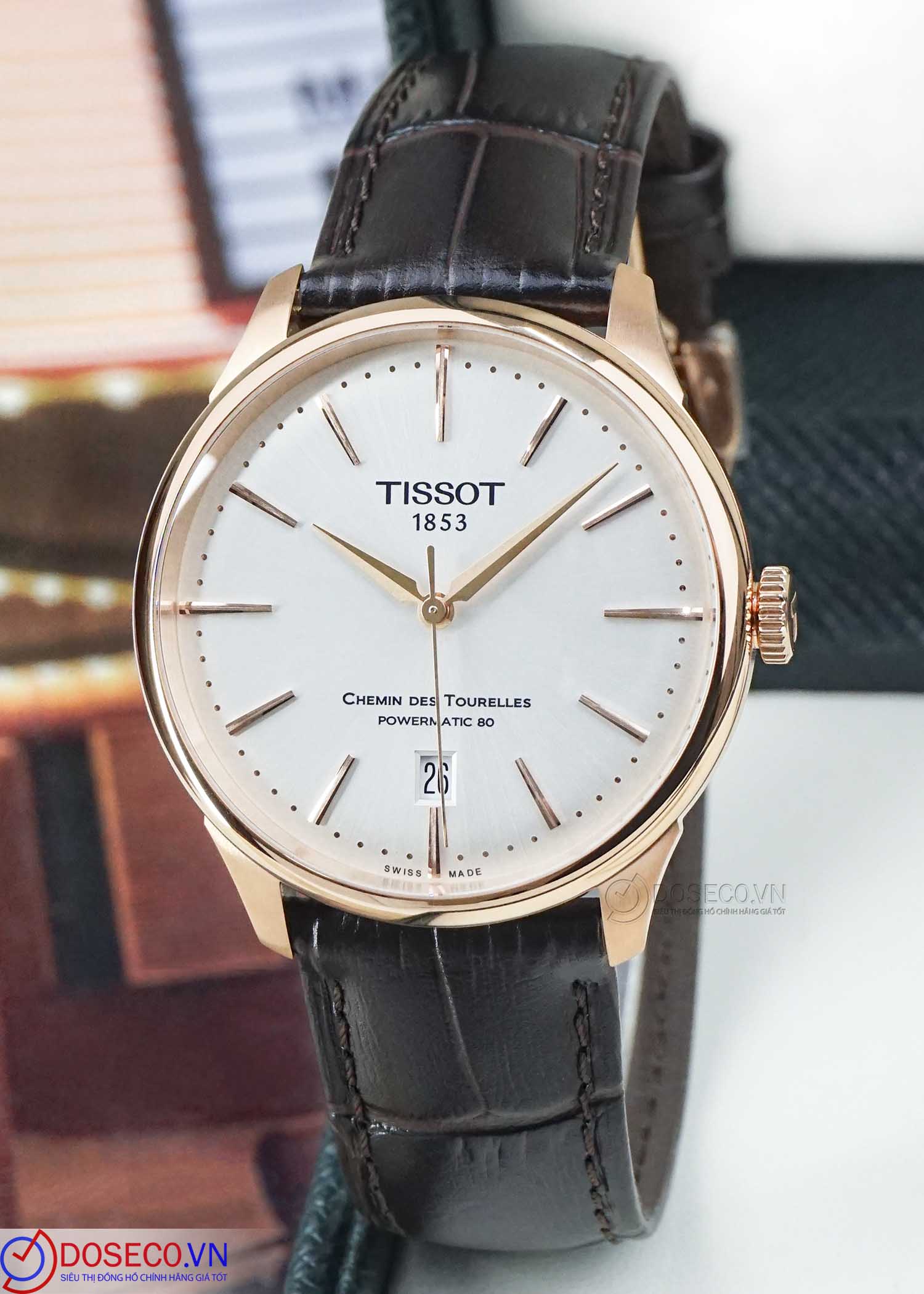 TISSOT CHEMIN DES TOURELLES POWERMATIC 80 T139.807.36.031.00 (T1398073603100)